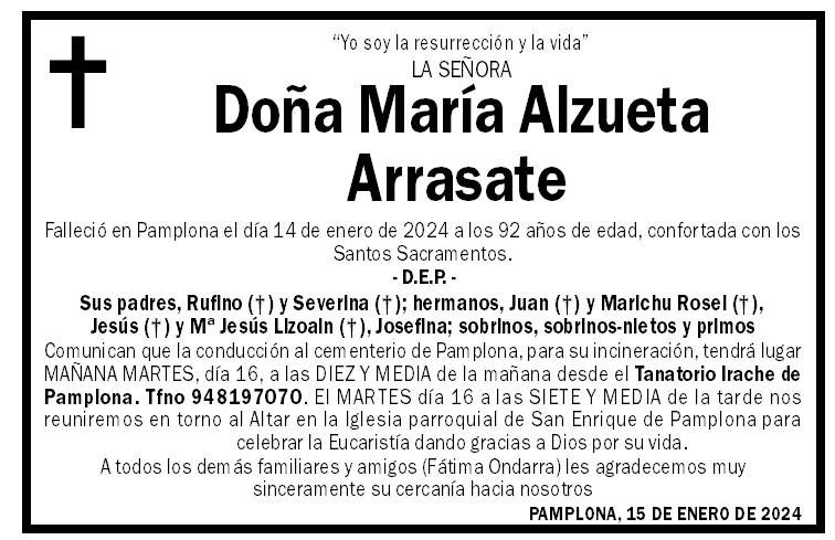 María Alzueta Arrasate