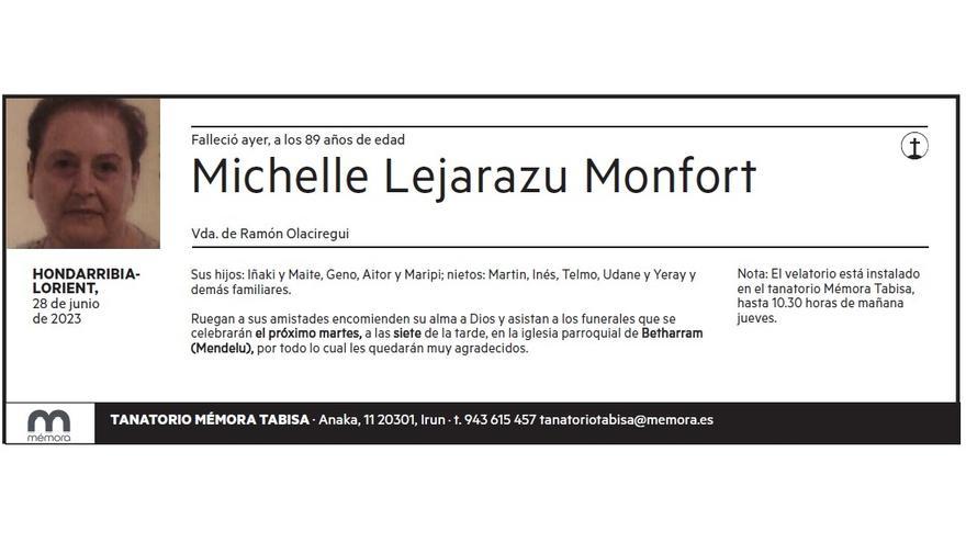 Michelle Lejarazu Monfort