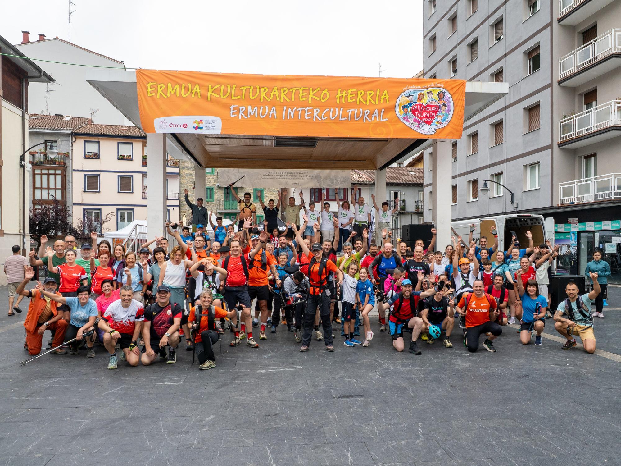 En imágenes. Reto solidario: Monte Urko, emotivo e inclusivo III ...