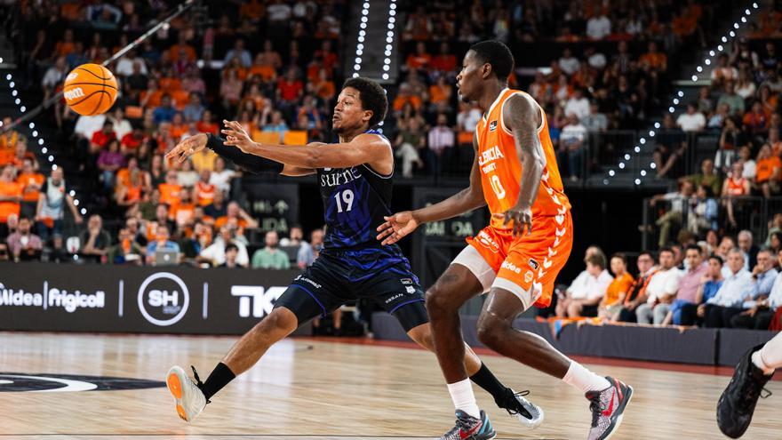 El Valencia Basket-Surne Bilbao, en directo