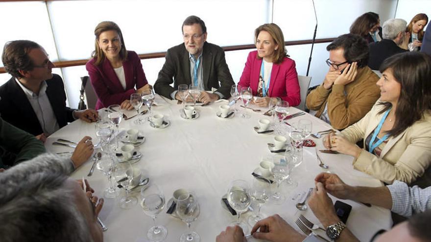 Rajoy ha reiterado que "no hay referéndum" en Cataluña