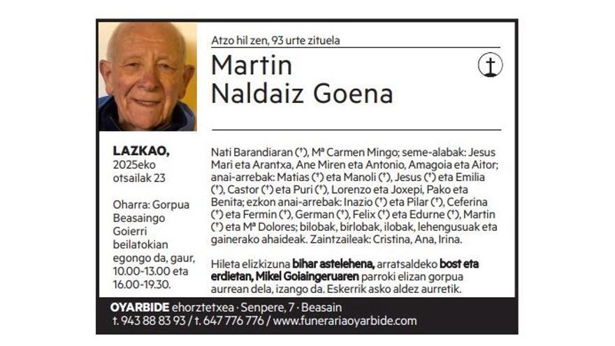 Martin Naldaiz Goena