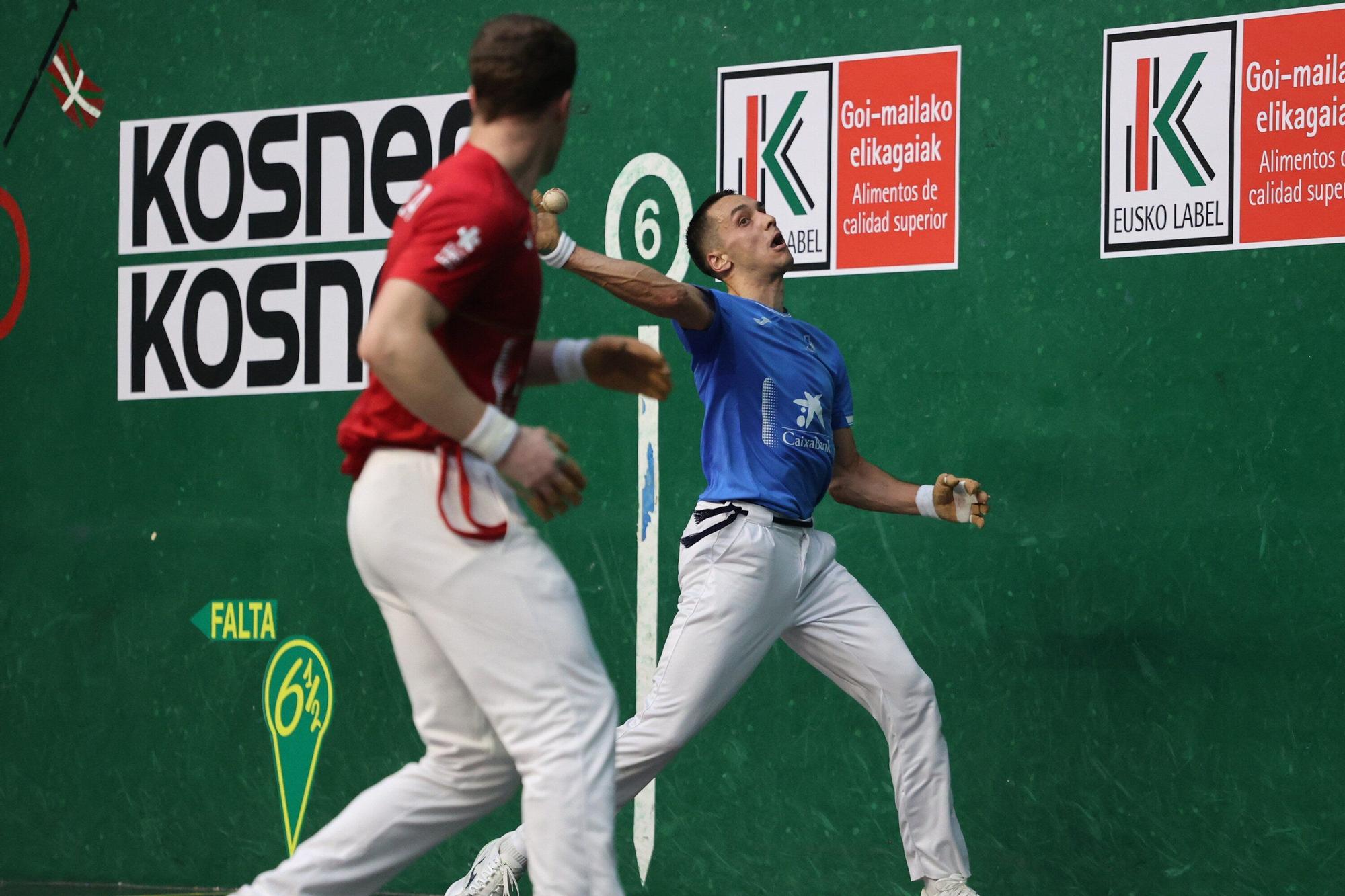 En imágenes: Iñaki Artola se mete en las semifinales del Manomanista ...