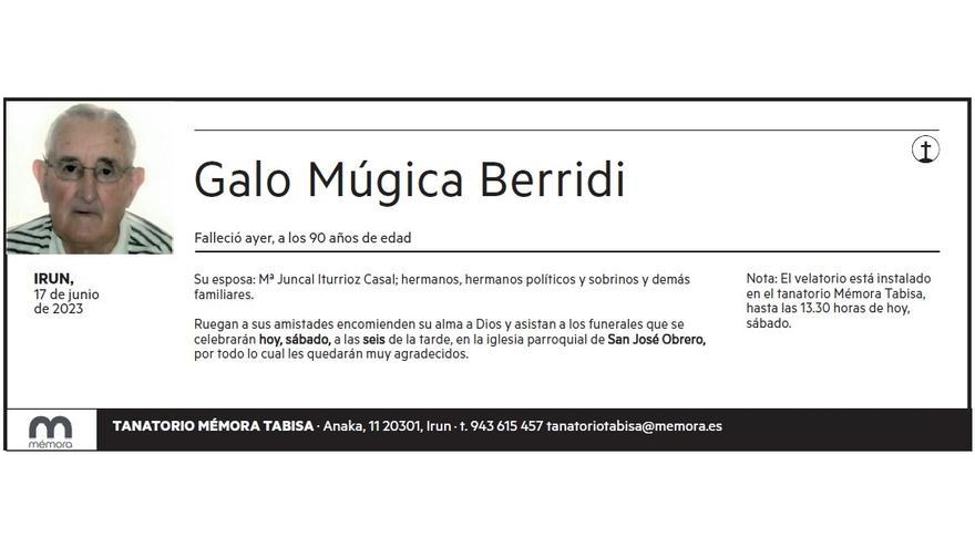 Galo Múgica Berridi