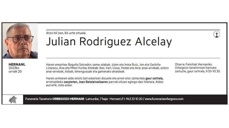 Julian Rodriguez Alcelay