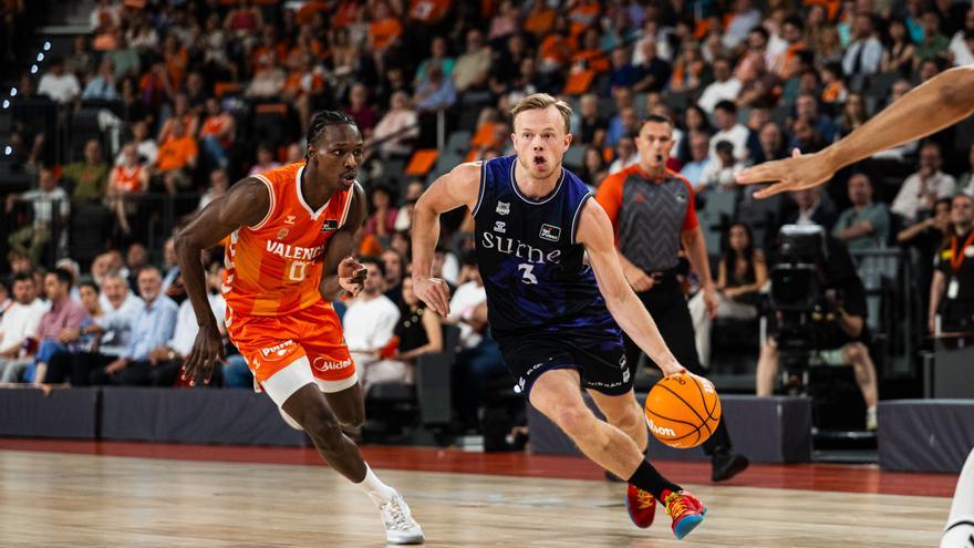 El Valencia Basket-Surne Bilbao, en directo