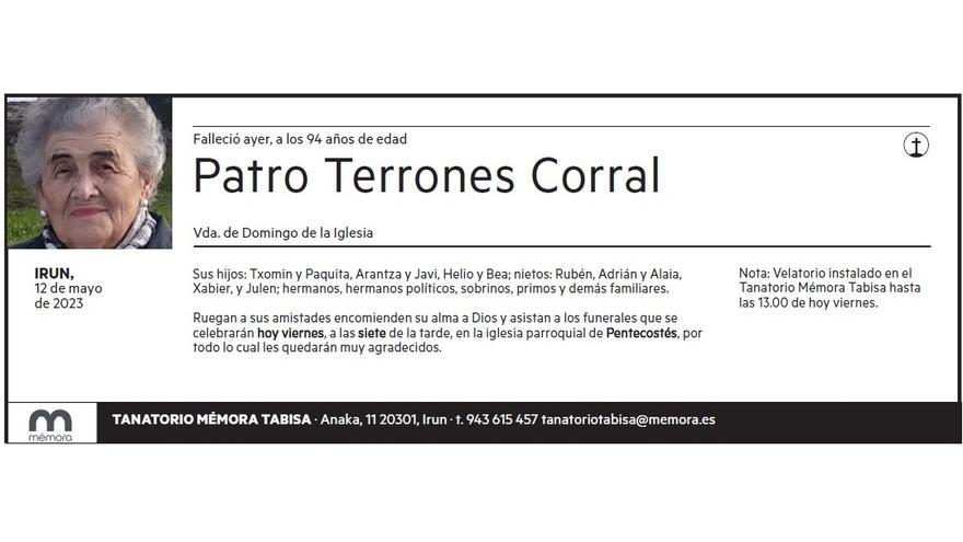 PATRO TERRONES CORRAL