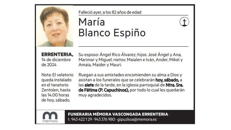 María Blanco Espiño