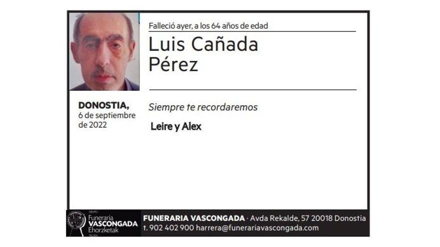 Luis Cañada Pérez