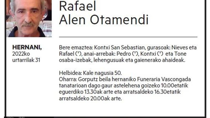 Rafael Alen Otamendi