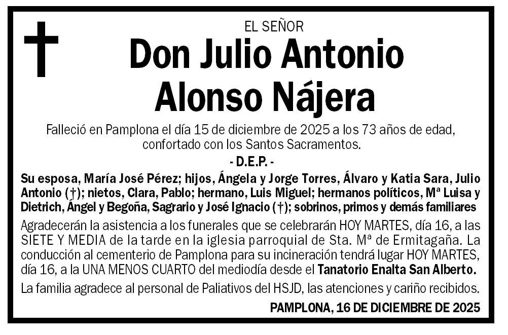 Julio Antonio Alonso Nájera