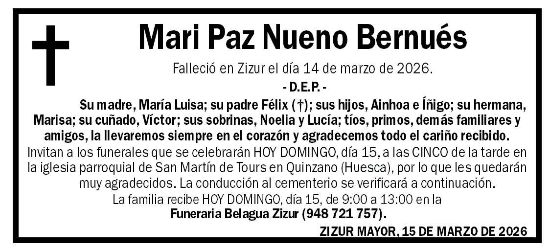 Mari Paz Nueno Bernués