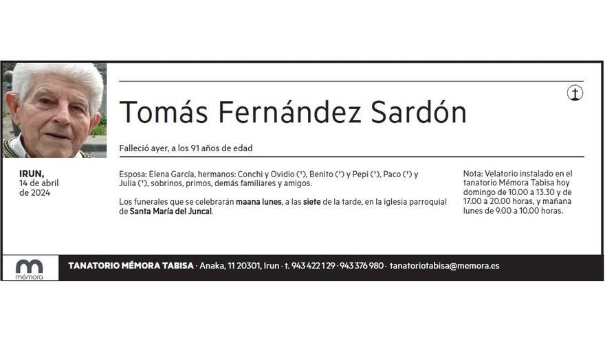 TOMAS FERNANDEZ SARDON