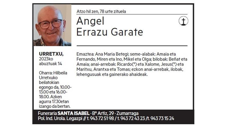 Angel Errazu Garate