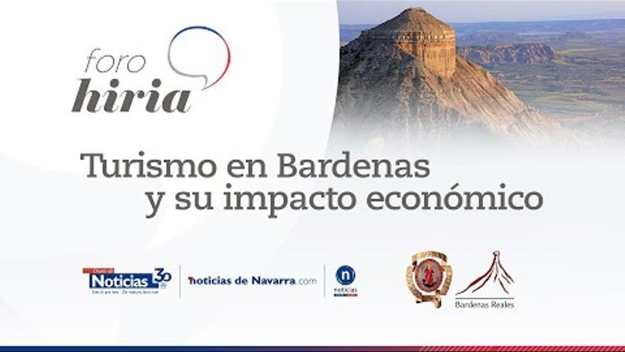 Sigue EN DIRECTO el Foro Hiria que aborda el turismo sostenible en Bardenas