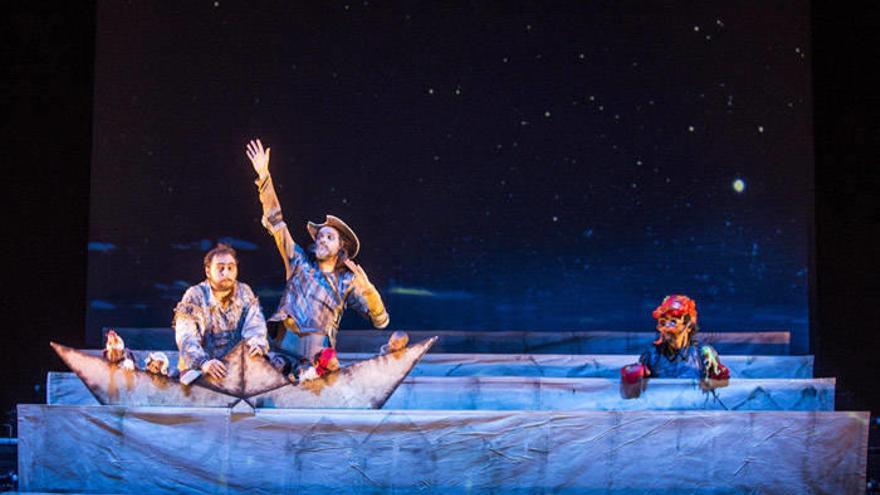 Don Quijote se hace a la mar