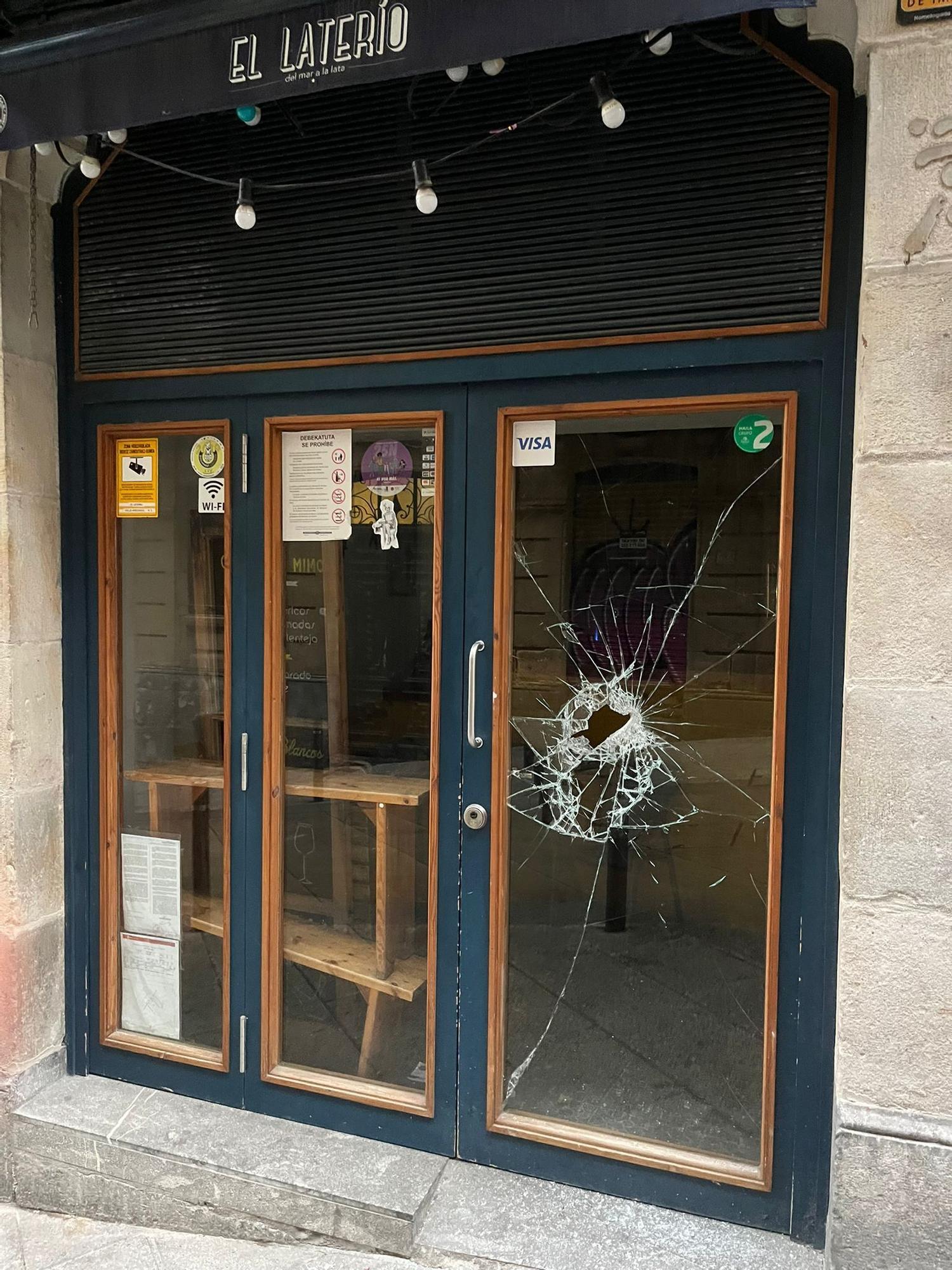 Vecino evita robo en un bar de San Francisco en Bilbao