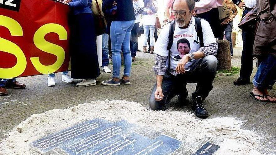 La familia de Hodei Egiluz se encuentra "expectante" ante el hallazgo