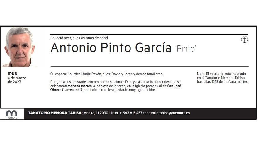 ANTONIO PINTO GARCIA