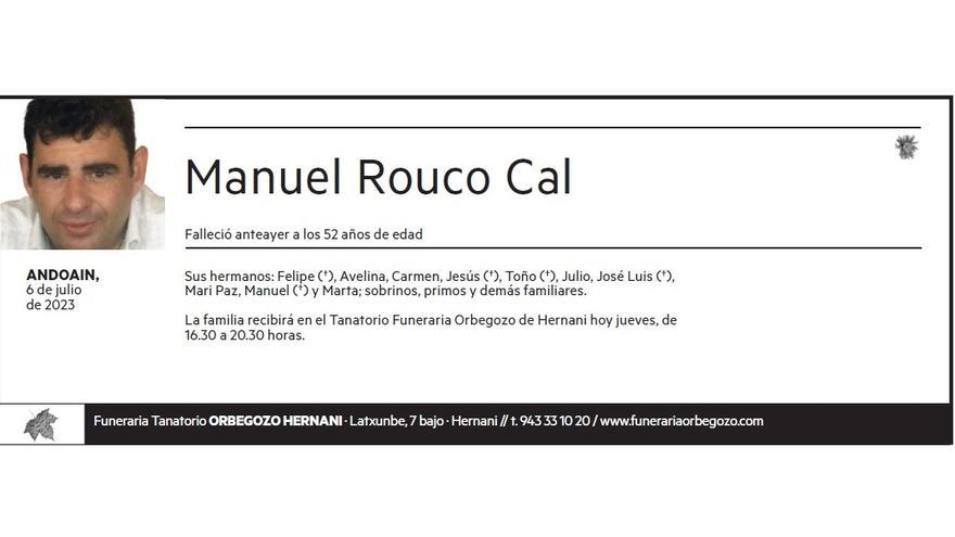 MANUEL ROUCO CAL