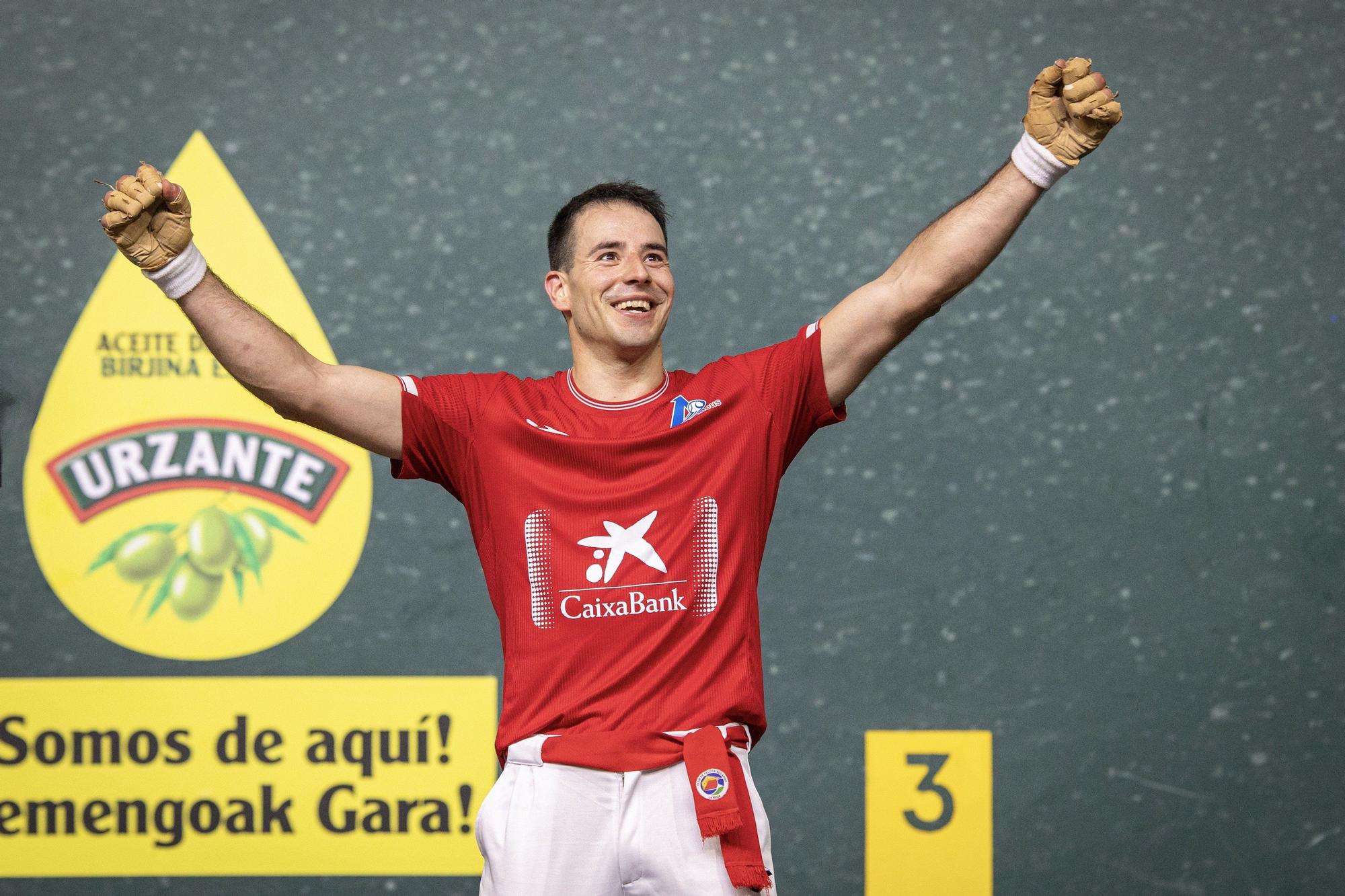 En imágenes: Darío, campeón del Manomanista después de arrollar a Iñaki ...
