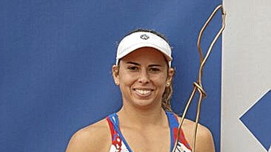 Julia Grabher hace buenos los pronósticos en Ondarreta