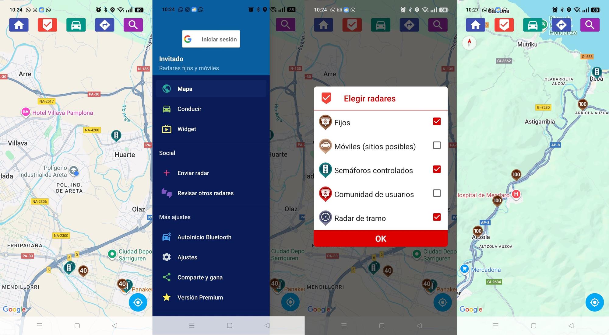 Una app de radares para completar Google Maps | Tráfico