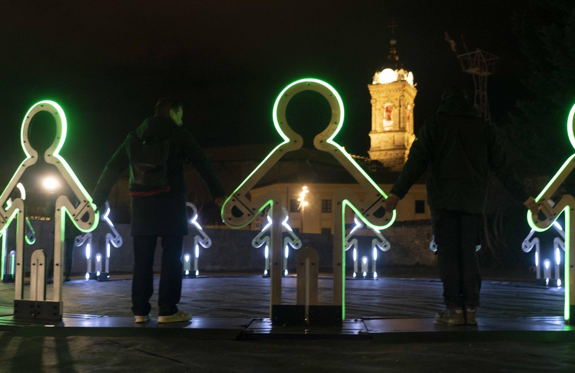 En imágenes: El Umbra Light Festival enciende sus propuestas