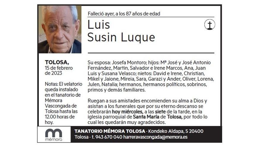 LUIS SUSIN LUQUE