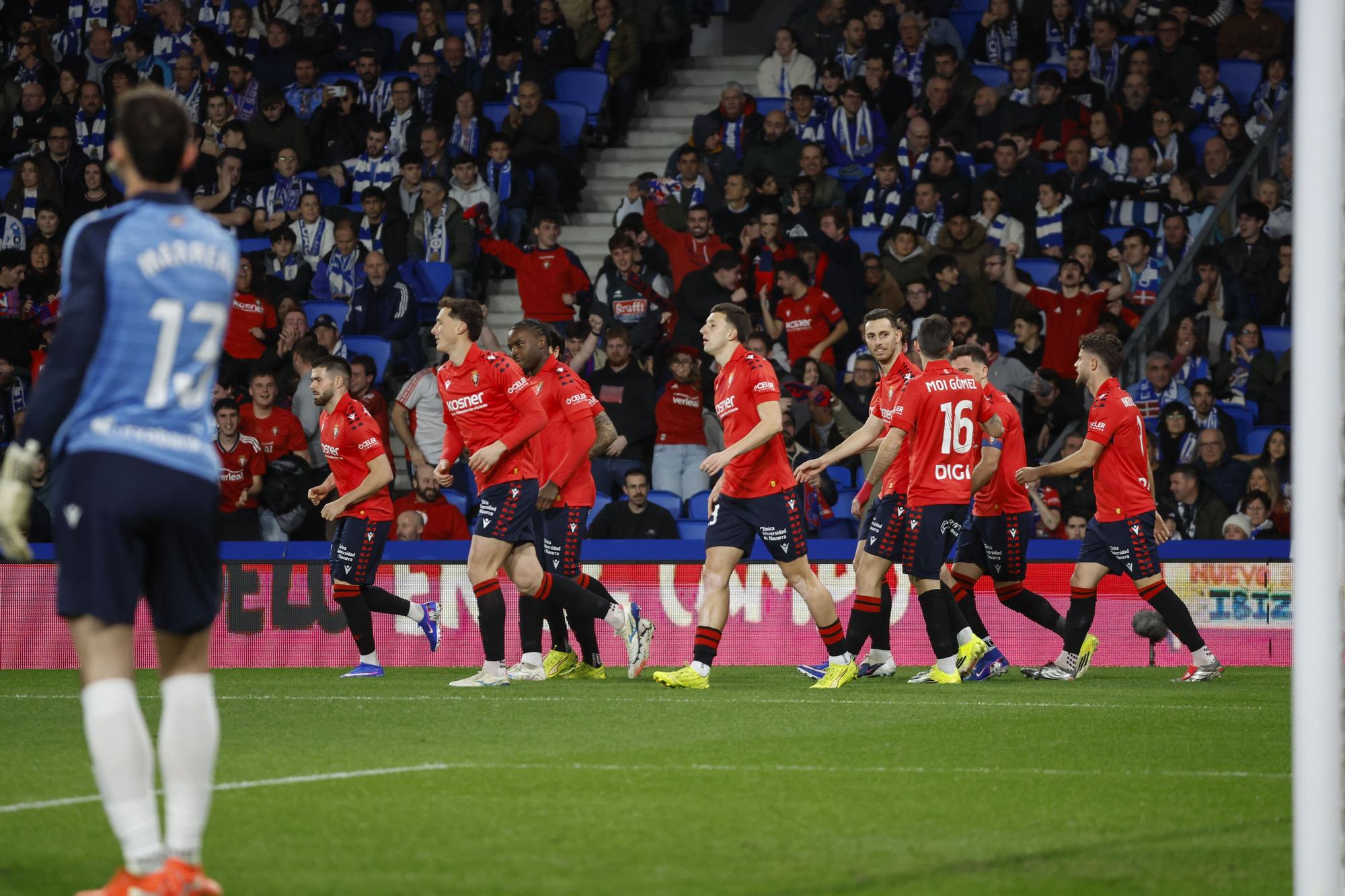 Fotos del partido de octavos de Copa del Rey Real Sociedad-Osasuna