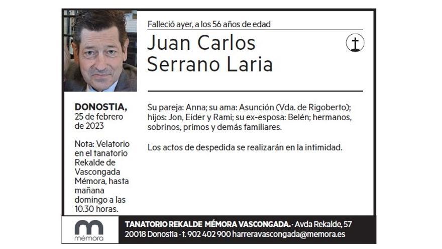 Juan Carlos Serrano Laria