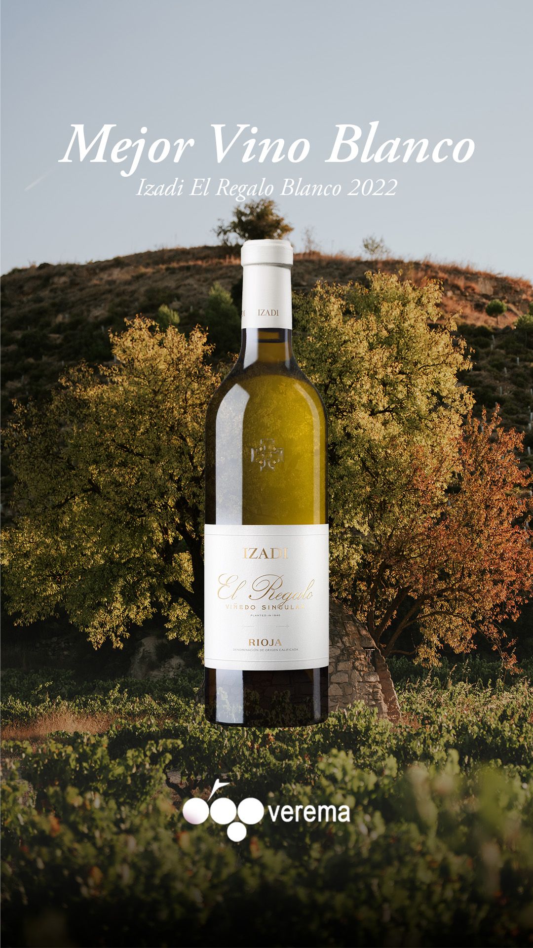 Izadi El Regalo, mejor vino blanco en los ‘Óscar’ del vino