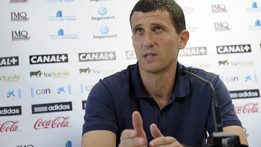 Javi Gracia: 'Estoy orgulloso de entrenar al equipo de mi tierra'