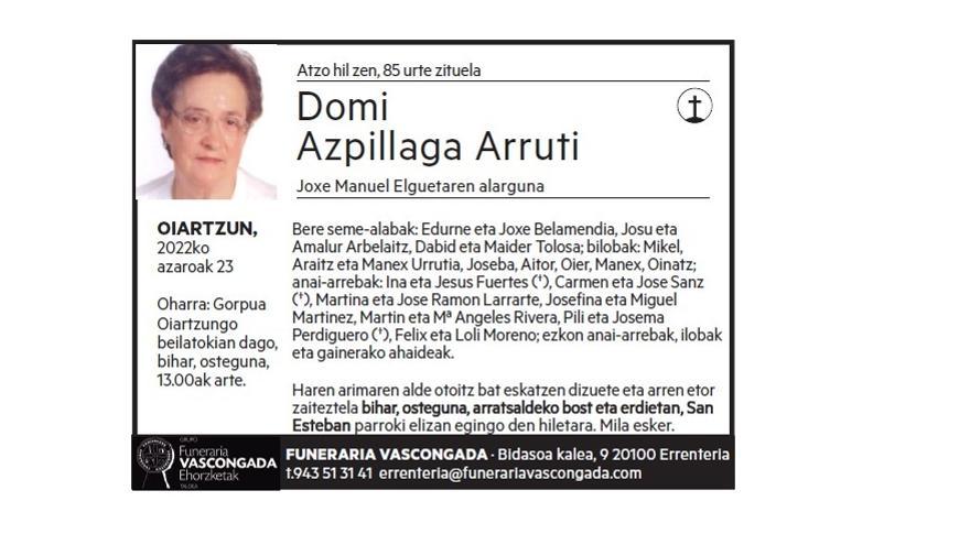 Domi Azpillaga Arruti