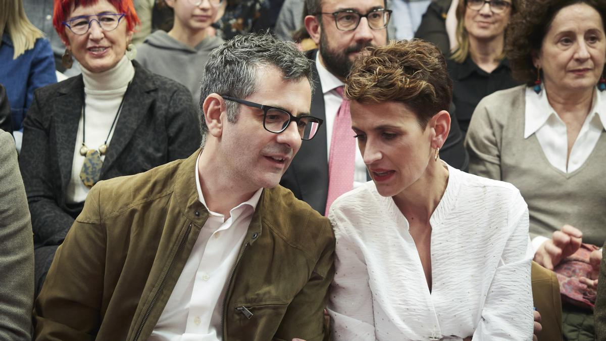 Bolaños aboga por "reeditar" el Gobierno de coalición en Navarra