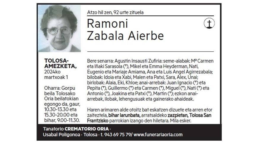 Ramoni Zabala Aierbe