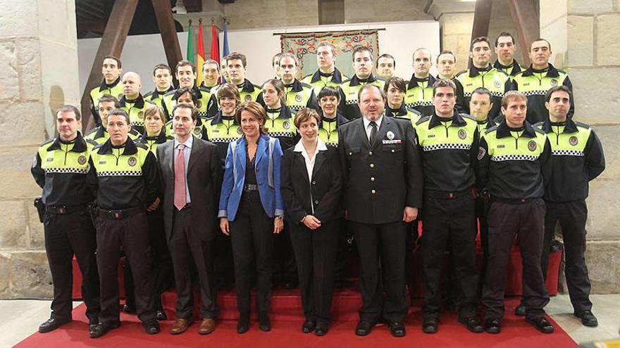 La plantilla de la Policía Municipal llega a 454 agentes