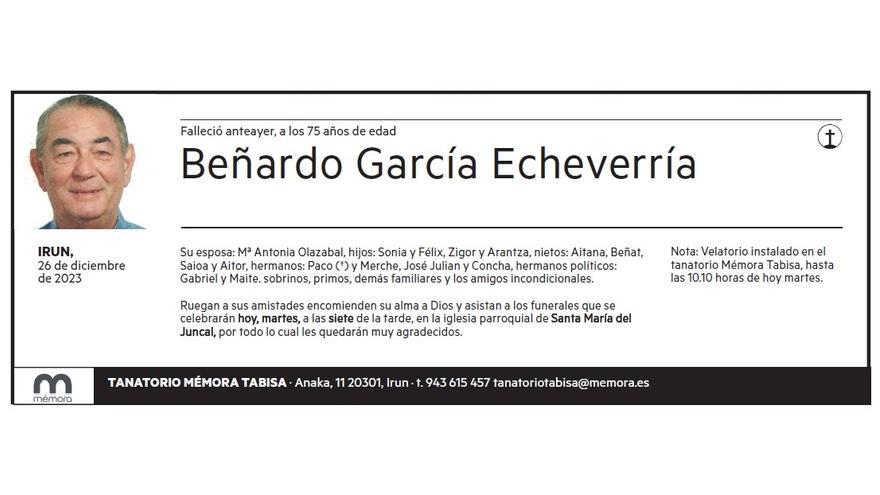 Beñardo García Echeverría