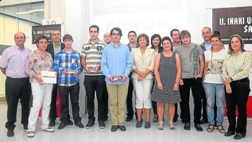 Ugarteburu sariak banatu zituen atzo Azkue Fundazioak