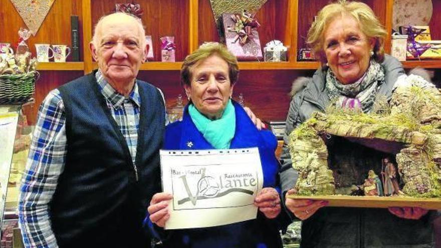 Entregado uno de los premios de los belenistas