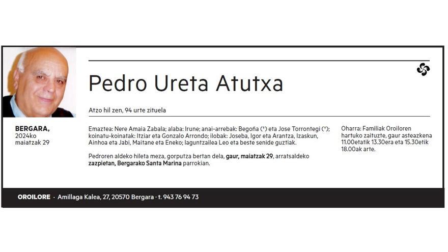 PEDRO URETA ATUTXA