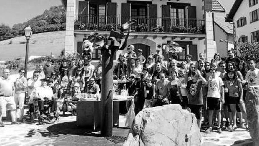 El calor protagoniza las fiestas de Garralda
