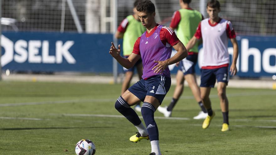 Osasuna recupera a Lucas Torró, que vuelve a entrenarse con el grupo