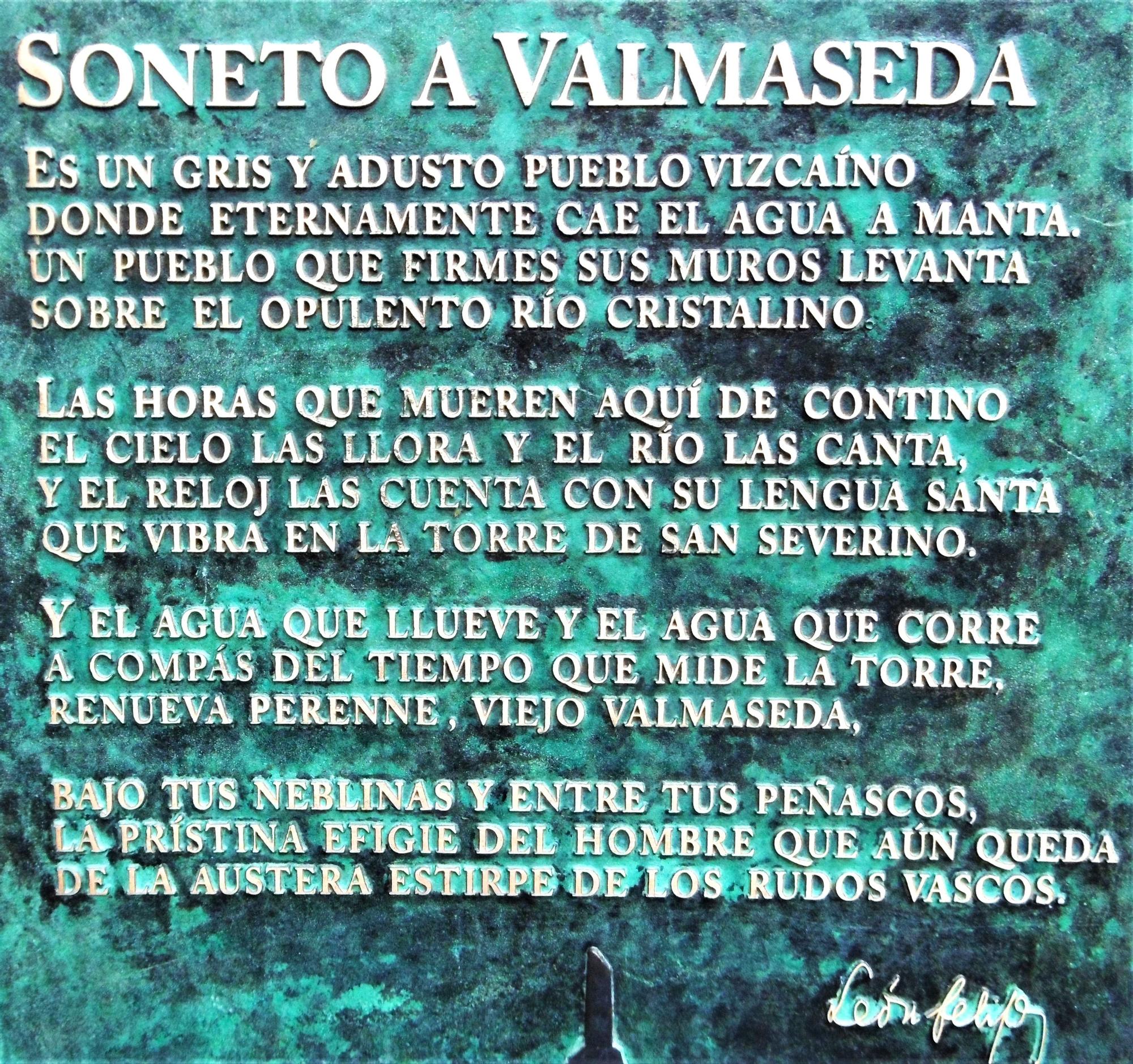 Recorrido por Balmaseda a través del poeta León Felipe