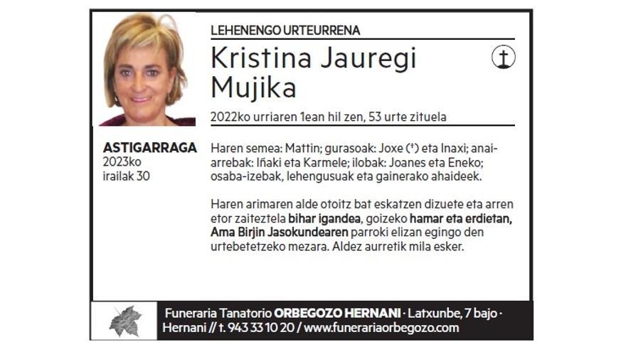 Kristina Jauregi Mujika