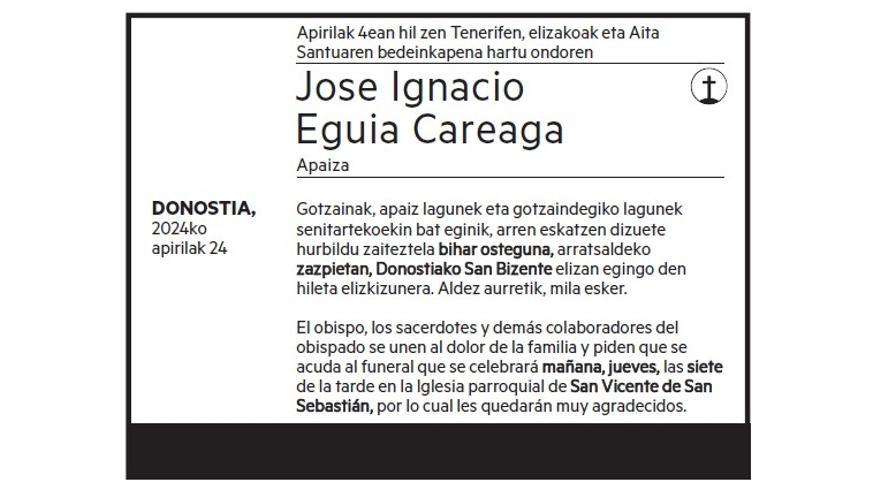 Jose Ignacio Eguia Careaga