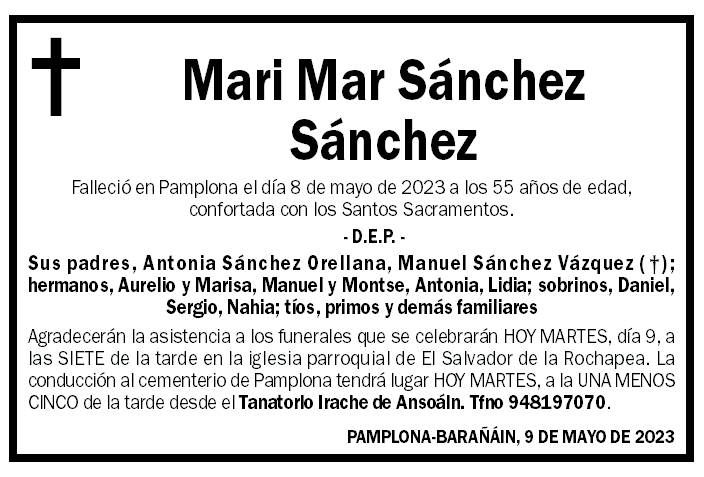 Mari Mar Sánchez Sánchez