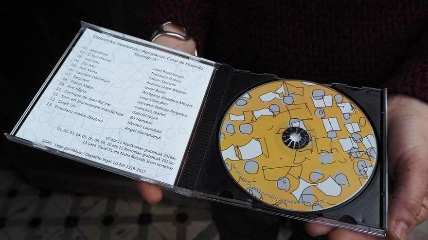 El disco de los 75 años de la coral