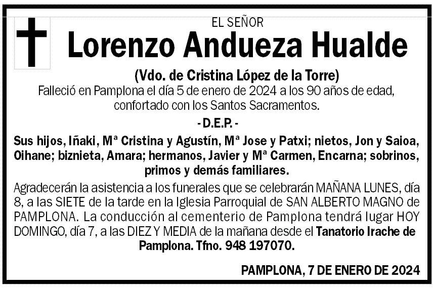 Lorenzo Andueza Hualde