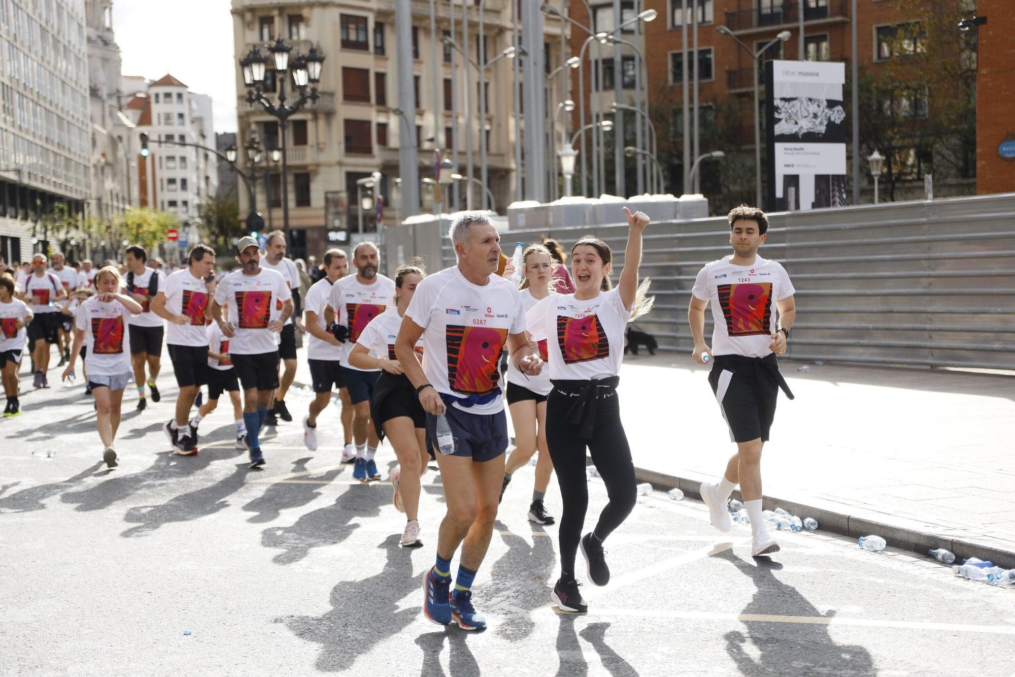 En imágenes: la Herri Krosa reúne a 9.147 participantes en Bilbao